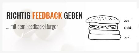 Richtig Feedback geben - Der Feedback-Burger - Projekte leicht gemacht
