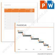 Vorlage Phasenplan - Projekte leicht gemacht
