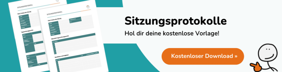 Vorlage Protokoll: Besprechungsprotokoll kostenlos [Word]