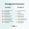 Management Summary schreiben: Gliederung und Beispiel