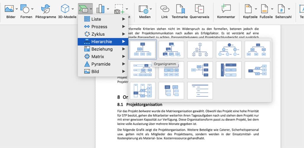 Kostenlose Organigramm Vorlagen: PowerPoint, Word, Excel