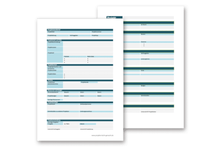 Projektsteckbrief: Kompakt erklärt + kostenlose Vorlage